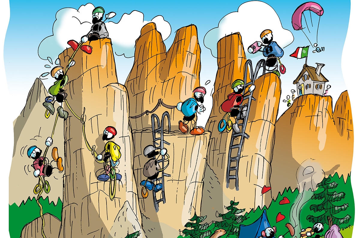 Le formiche alpiniste di Fabio Vettori rispettano il lockdown - Montagna.TV