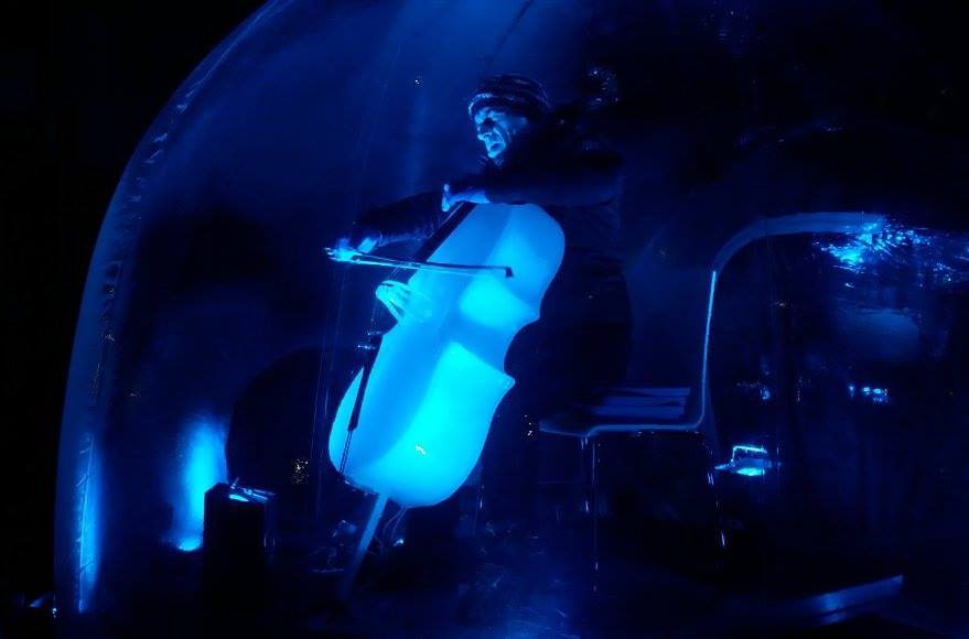 "N-ICE CELLO". Il viaggio di un violoncello di ghiaccio dalle Alpi al ...