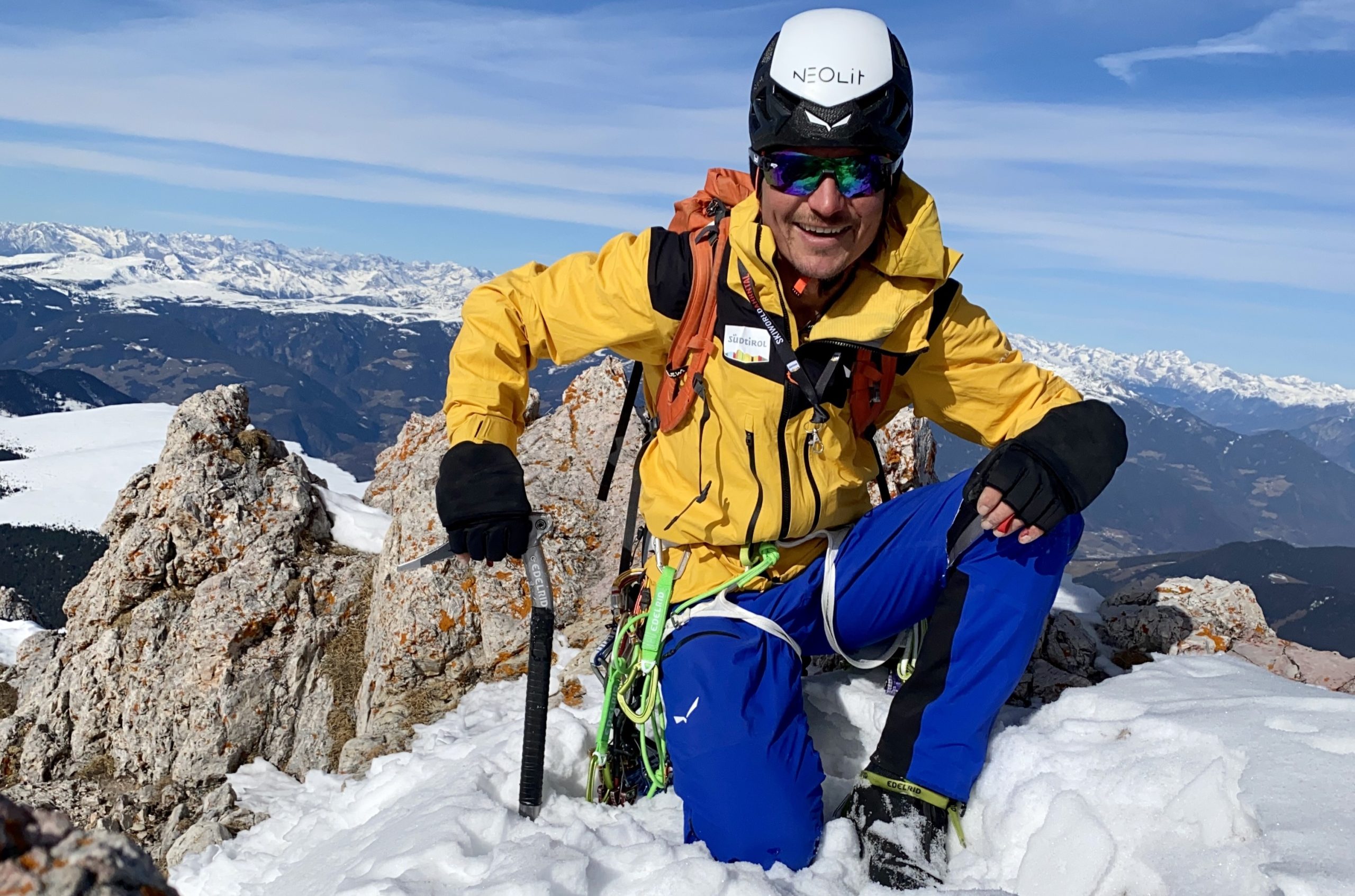Simon Gietl realizza la prima traversata invernale in solitaria delle ...