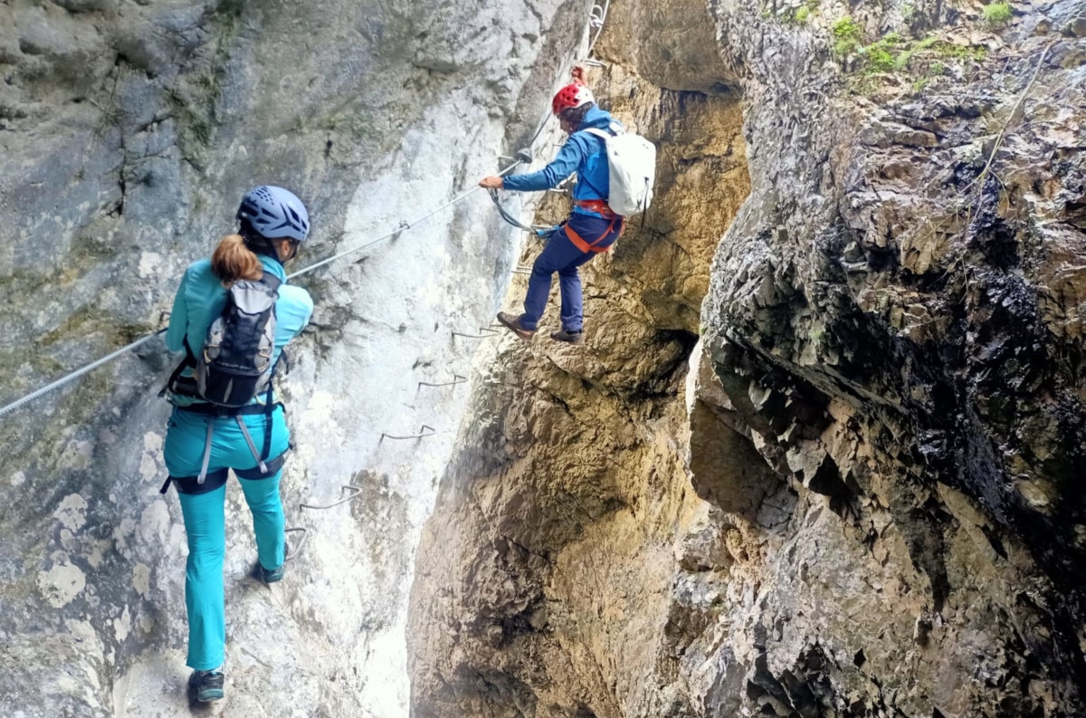 Tra "orrido" e sublime la nuova ferrata dell’Acquatona a Sappada ...
