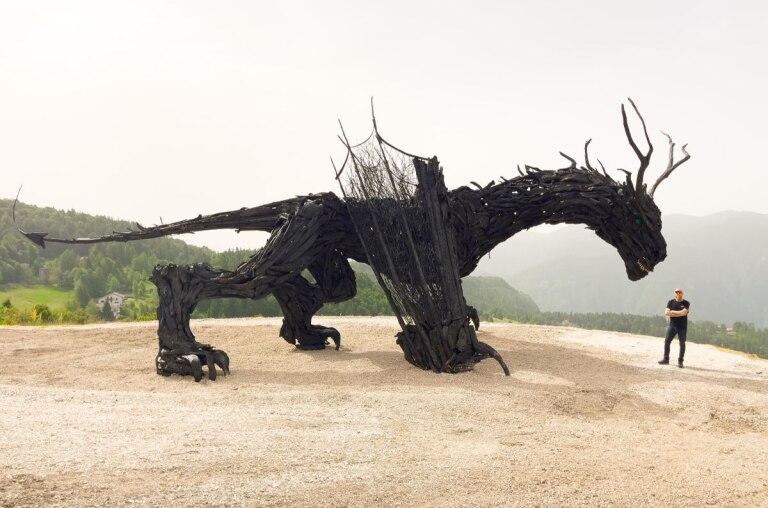 Il Drago di Vaia è risorto (letteralmente) dalle ceneri - Montagna.TV
