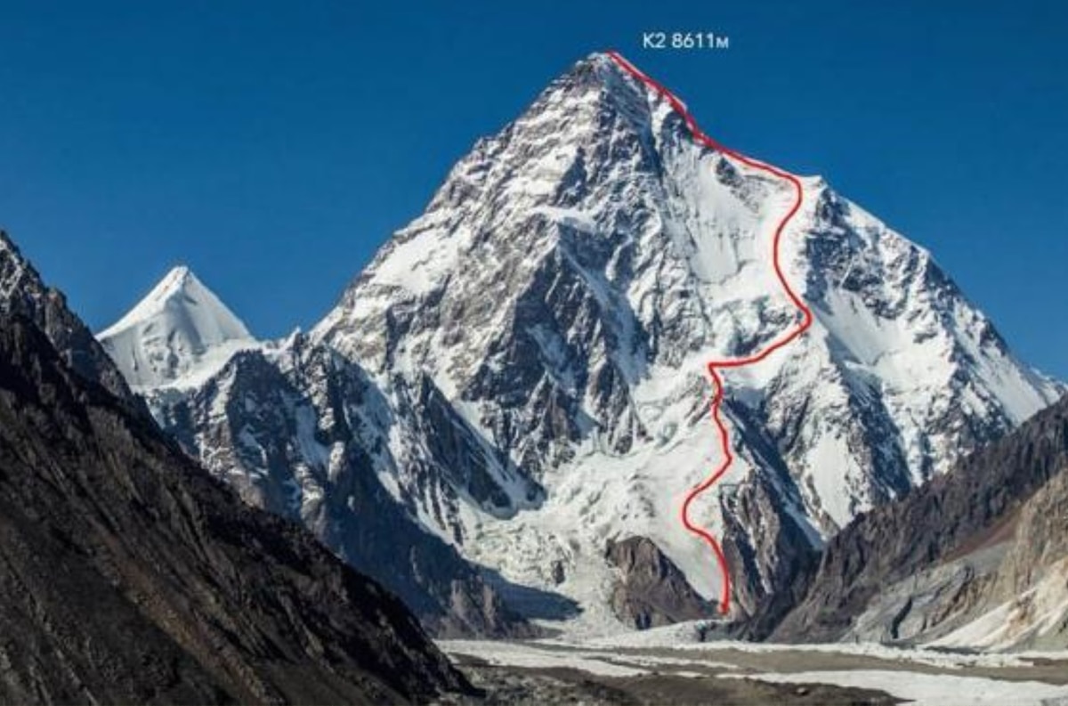 Federico Secchi e Marco Majori tentano la discesa in sci dal K2 ...