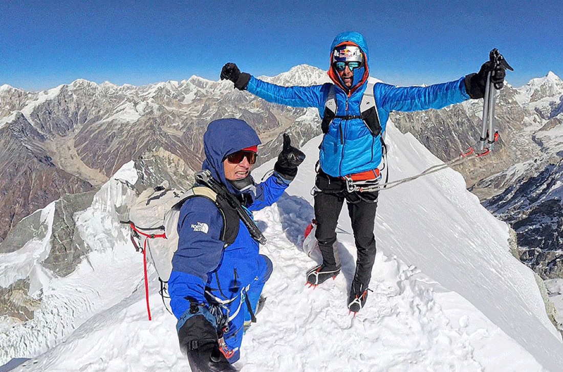 Goettler e Hojac scalano la Nord del Ganchenpo (6378 m), in Nepal ...