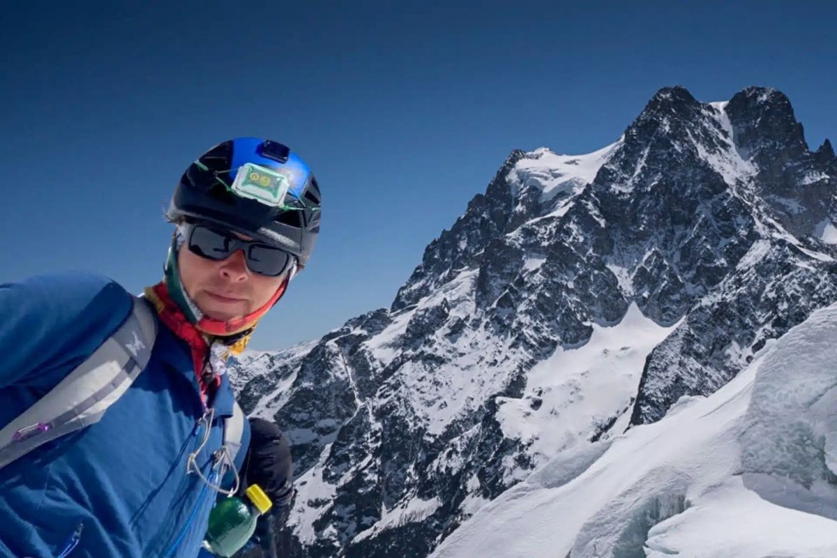 Nicolas Jean firma tre discese sul Monte Pelvoux - Montagna.TV